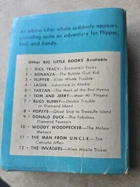 A Big Little Book | Accents | Flipper Killer Whale Trouble Vintage ...